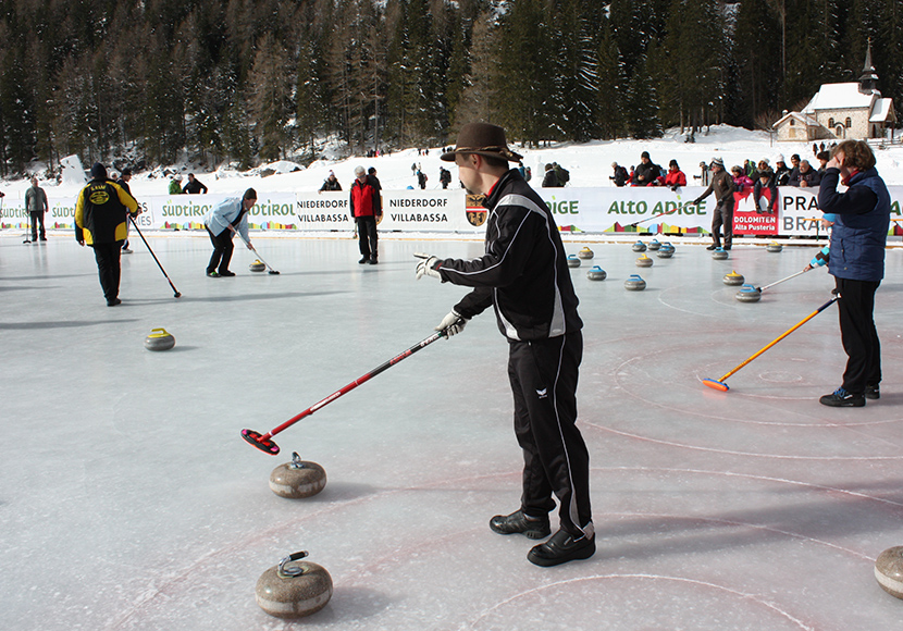 Hervorragender Curlingsport beim Südtiroler Curling Cup am Pragser ...