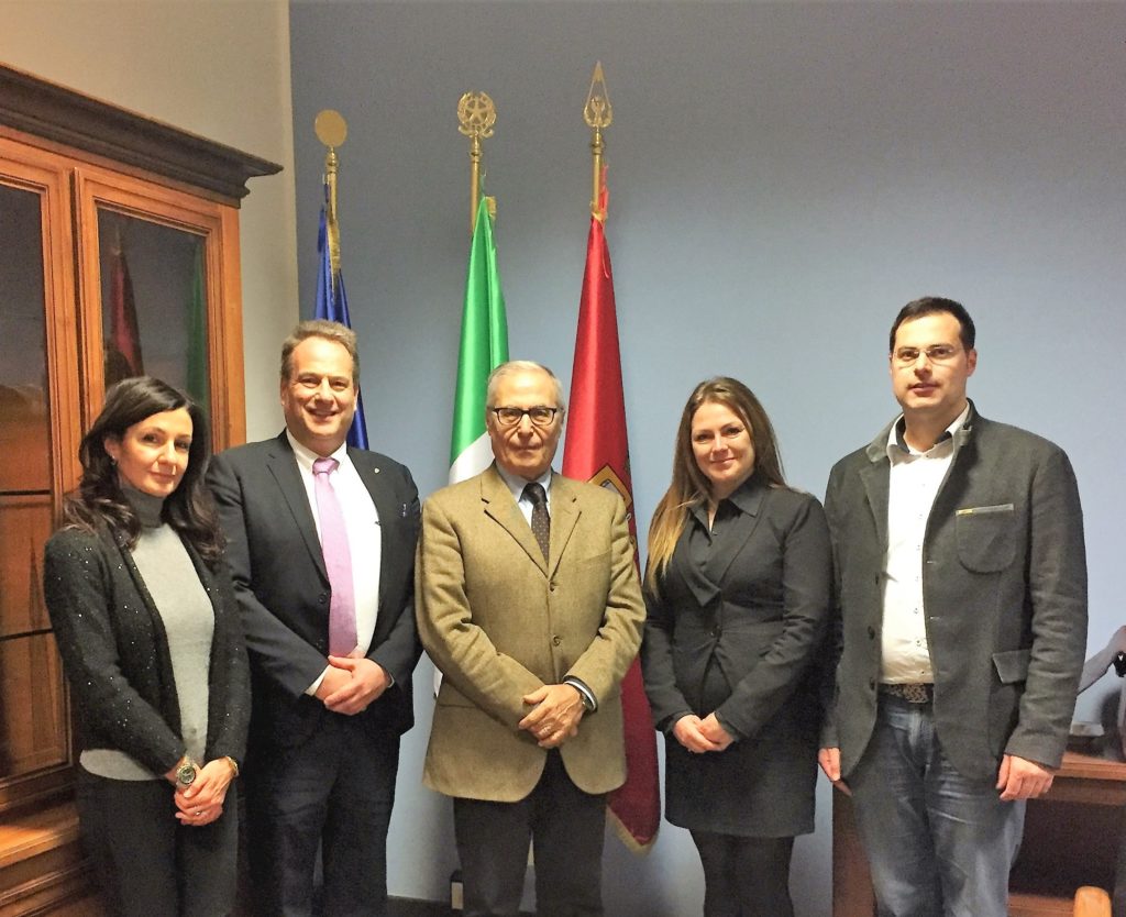 Freiheitliche beim neuen Quästor Giuseppe Racca - UnserTirol24