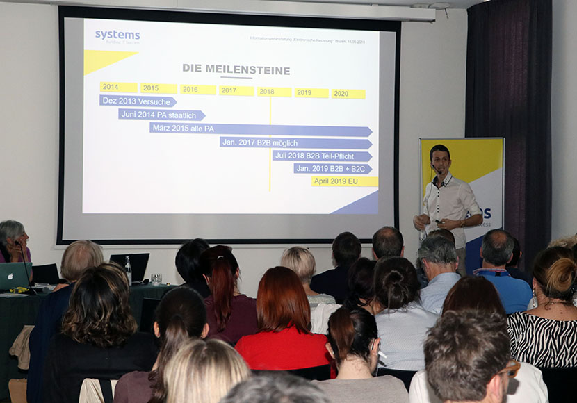 Weitere Informationsveranstaltungen zur elektronischen Rechnung ...