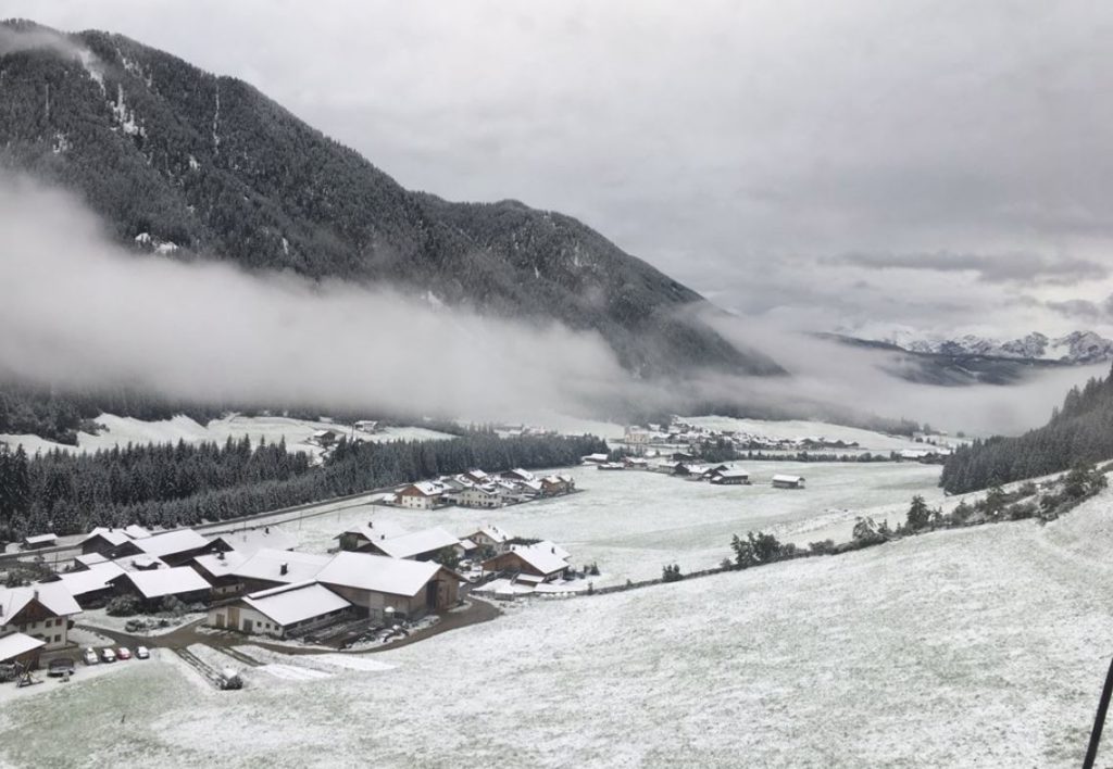 Schnee Im August