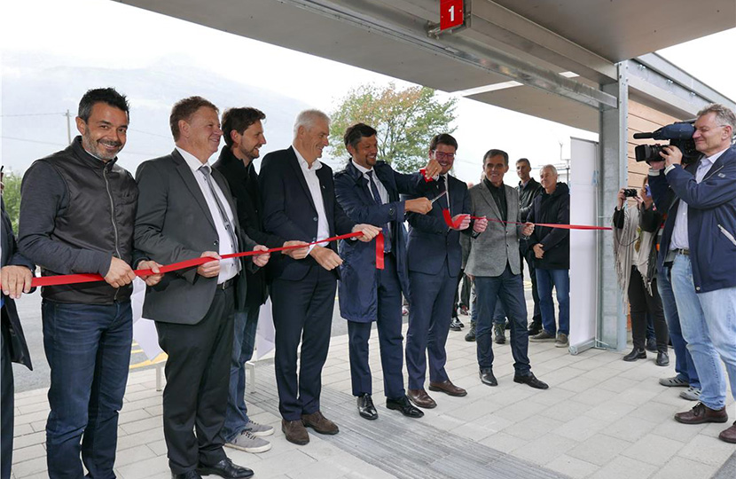 Neuer Bahnhof in Staben eröffnet - UnserTirol24