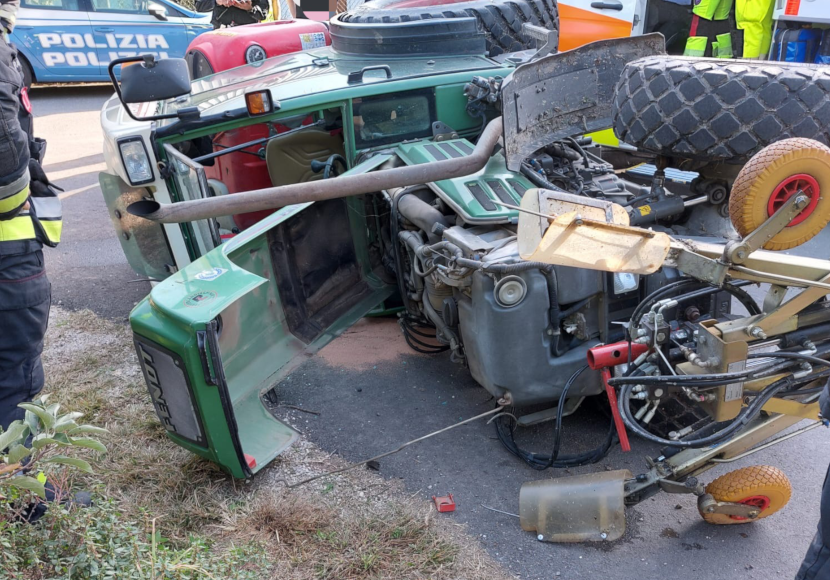 Traktor umgekippt - UnserTirol24