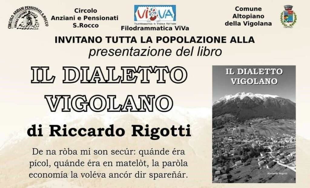 Presentazione del libro Il Dialetto vigolano - UnserTirol24