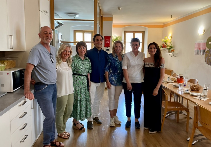 Ulli Mair besucht Haus Margareth in Bozen - UnserTirol24