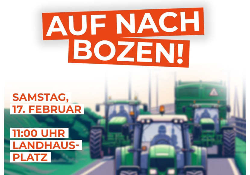 Der Bauern-Protest - UnserTirol24