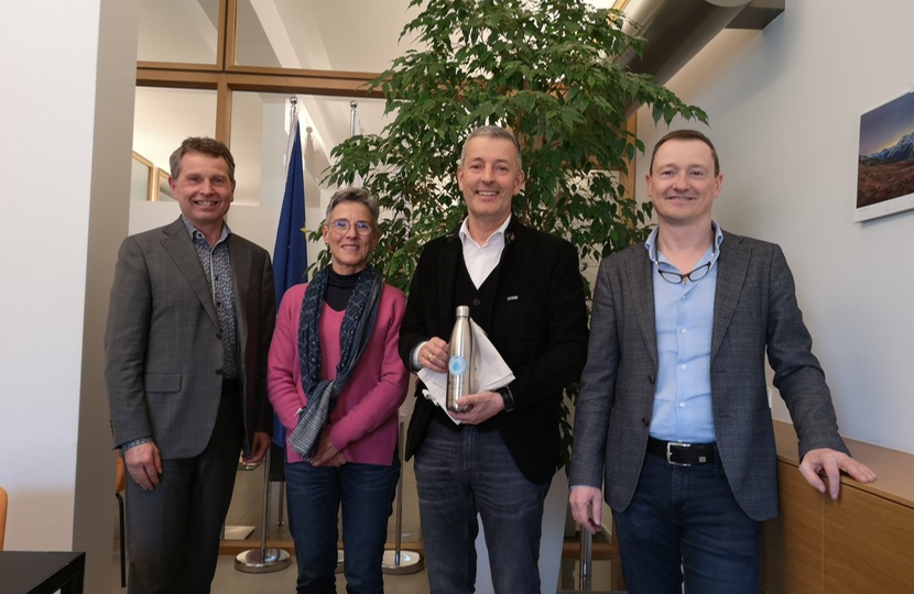 Dachverband für Natur- und Umwelschutz besucht LR Peter Brunner ...