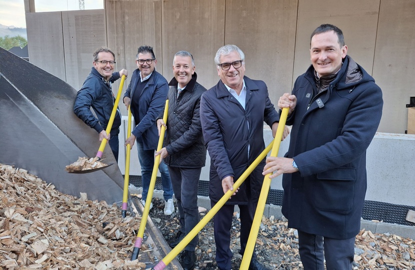 Neues Biomasse-Heizwerk in Vahrn-Brixen in Betrieb genommen - UnserTirol24