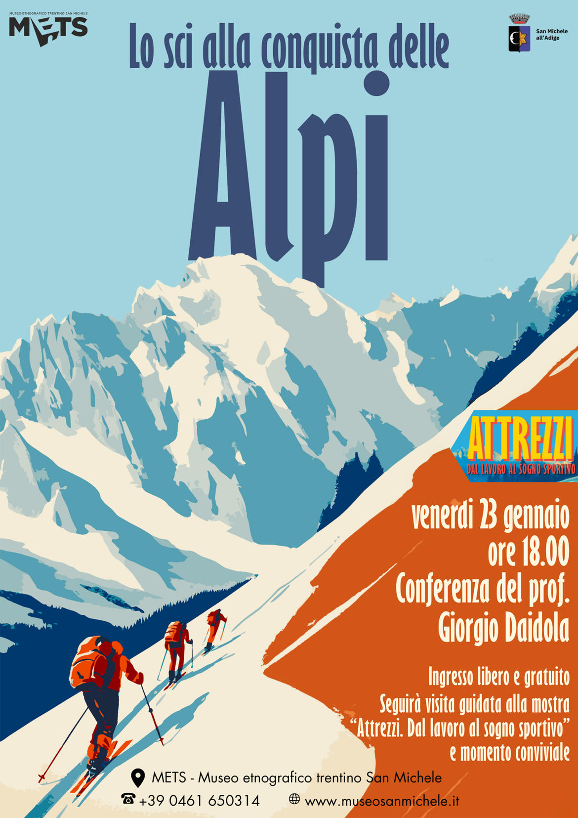 Al METS „Lo sci alla conquista delle Alpi“ - UnserTirol24